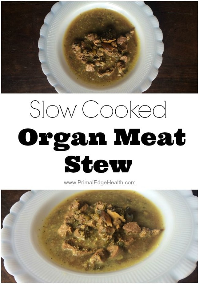 Slow Cooked Organ Meat Stew Recipe