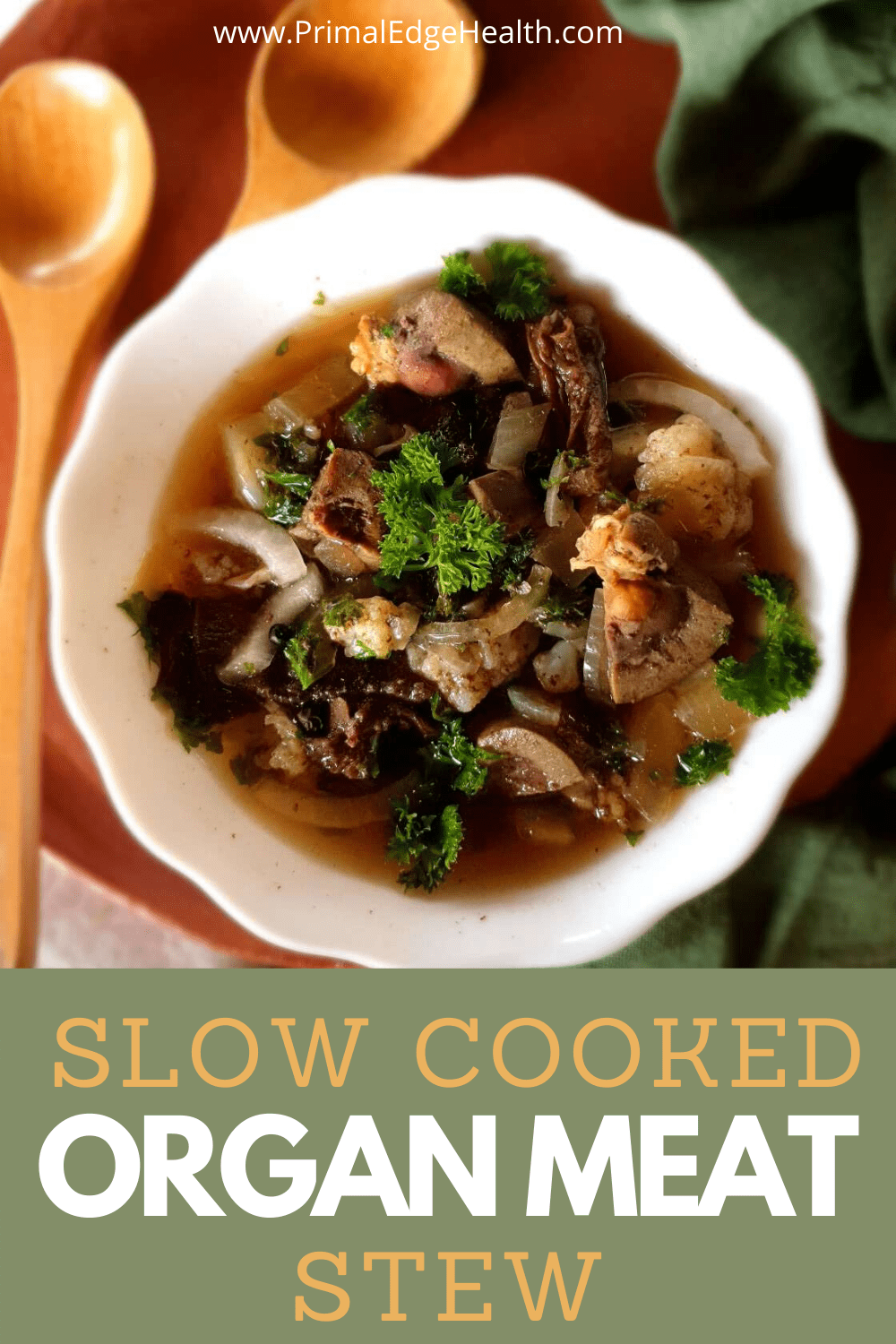 Slow Cooked Organ Meat Stew Recipe