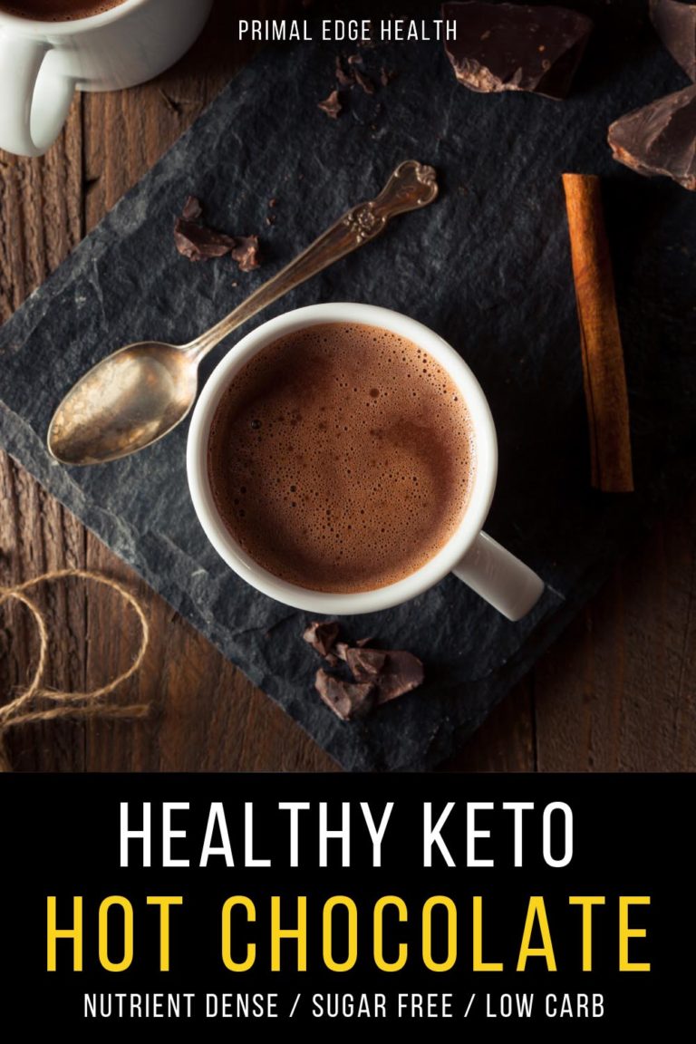 Sugar-Free Keto Hot Chocolate Recipe with Mix Option