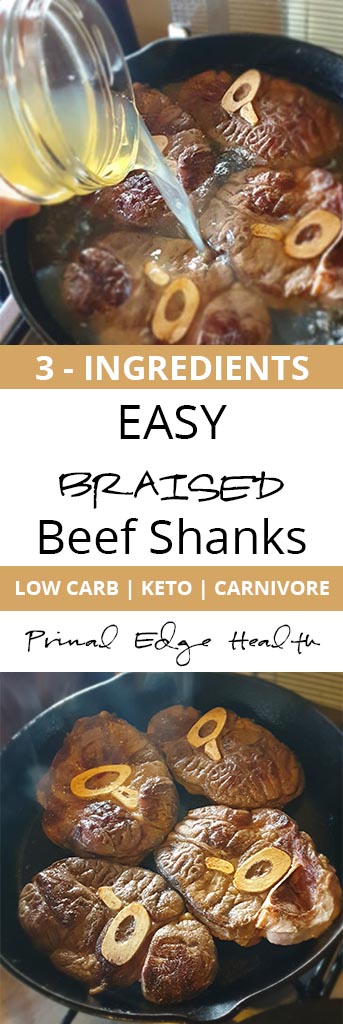 Easy Braised Beef Shank (Carnivore Friendly) - Primal Edge Health