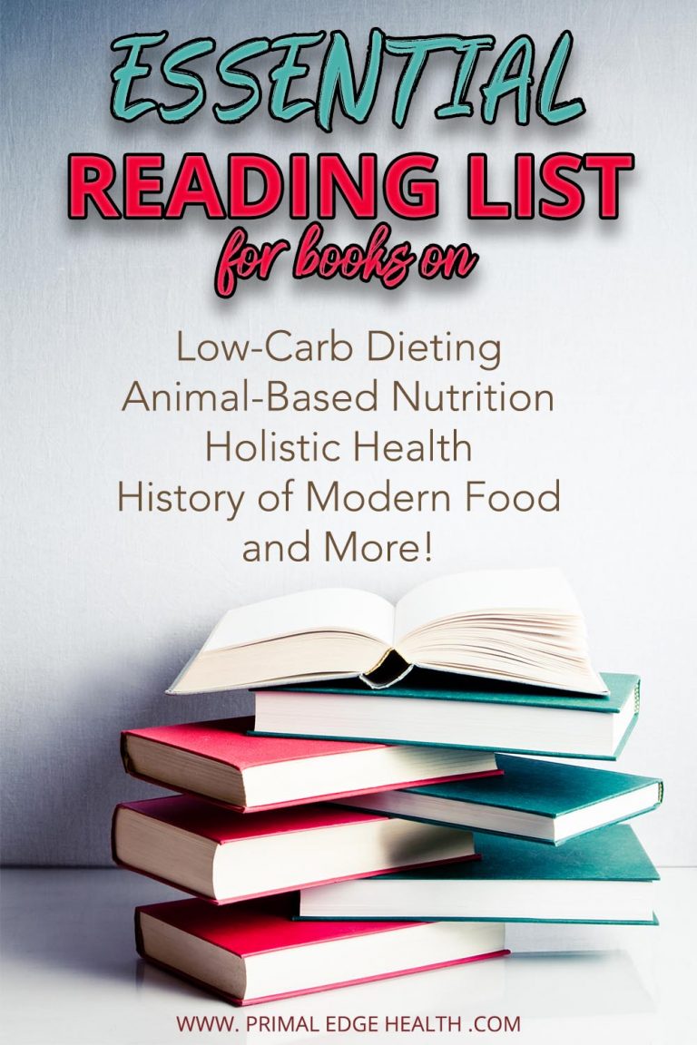 The Primal Edge Health Recommended Reading List