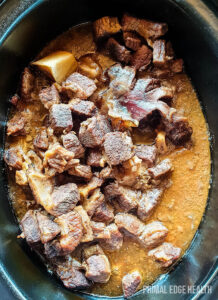Carnivore Beef Stew (Crockpot Meal)