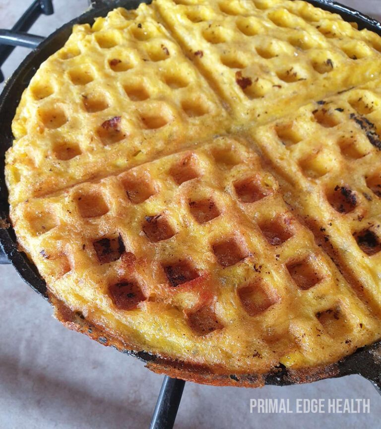 2 Ingredient Chaffle (Carnivore Waffles)