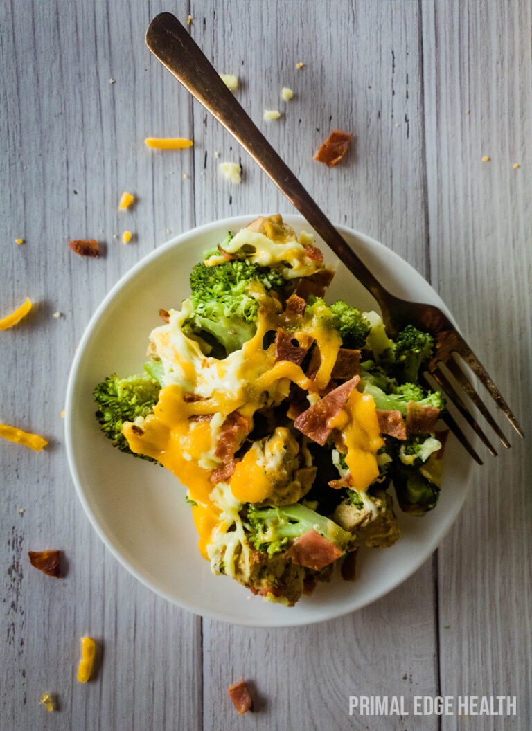 Keto Chicken Bacon Ranch Casserole