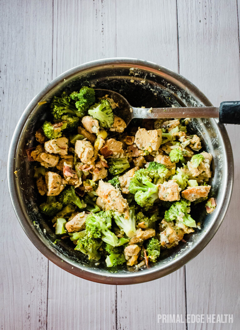 Keto Chicken Bacon Ranch Casserole