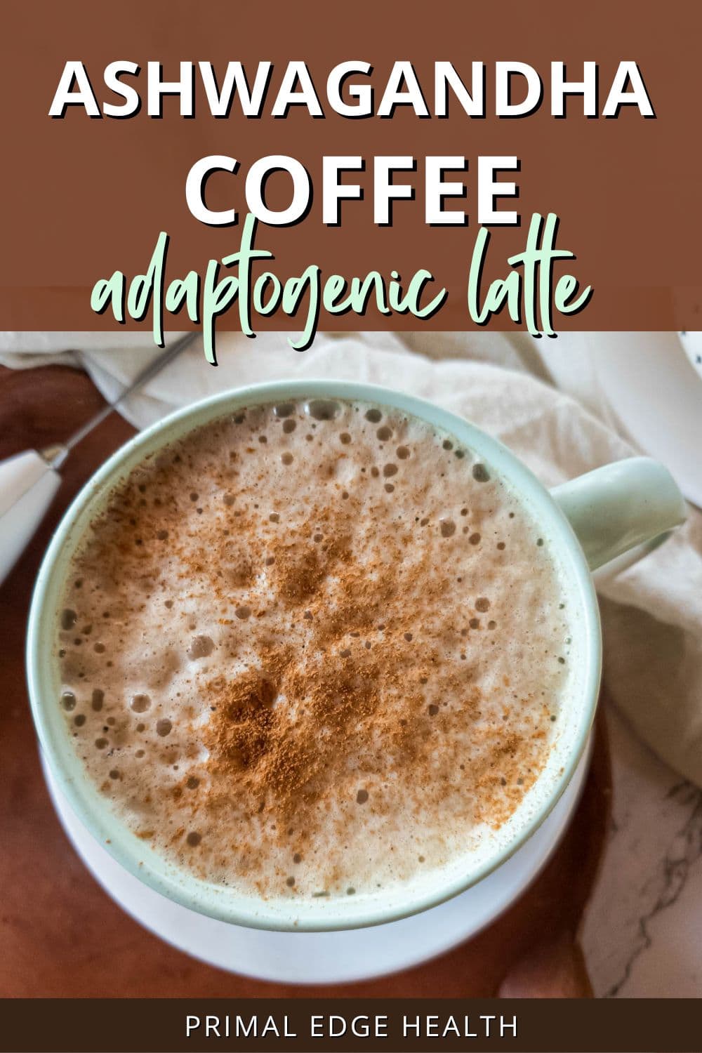 Ashwagandha Coffee Recipe - Best Adaptogenic Latte