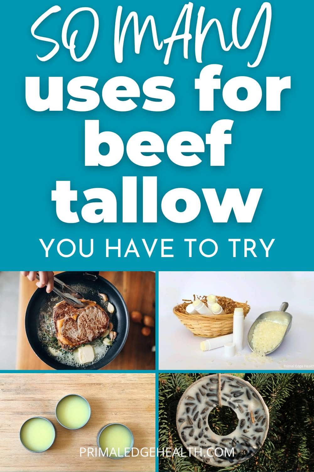 10 Unexpected Uses for Beef Tallow + Tips and Recipes