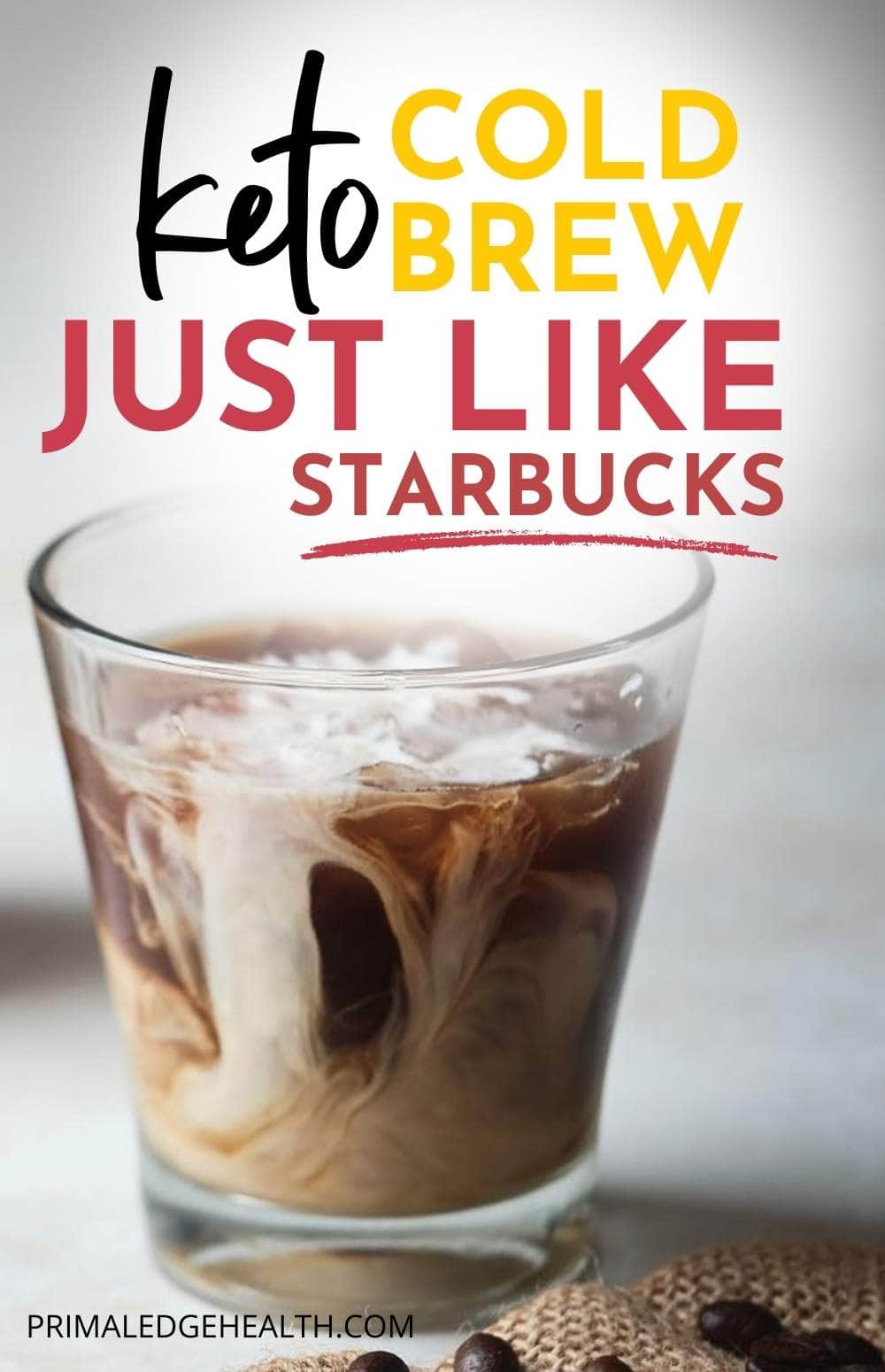 Step-by-Step Guide to Keto Cold Brew - A Starbucks Rival