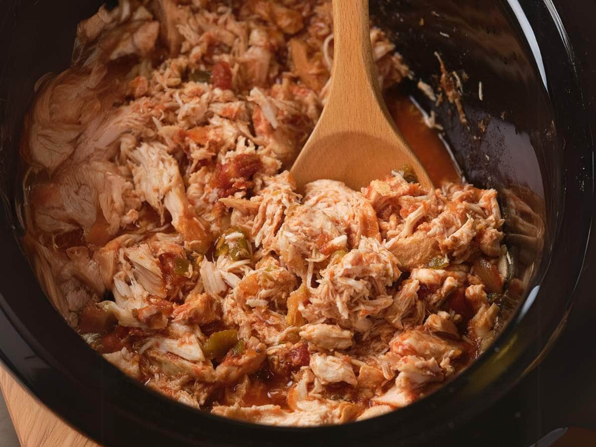 Slow Cooker Salsa Chicken Recipe for Meal prep