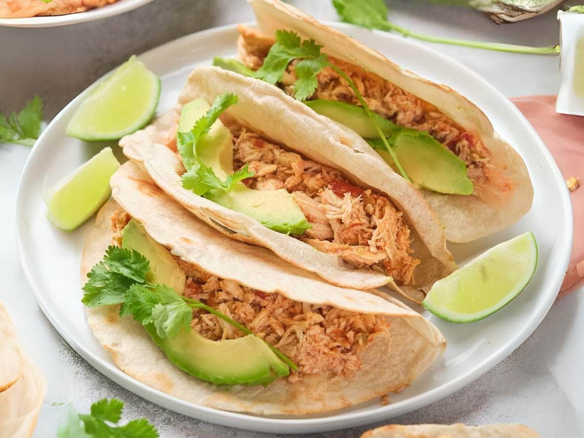 Slow Cooker Salsa Chicken Recipe for Meal prep