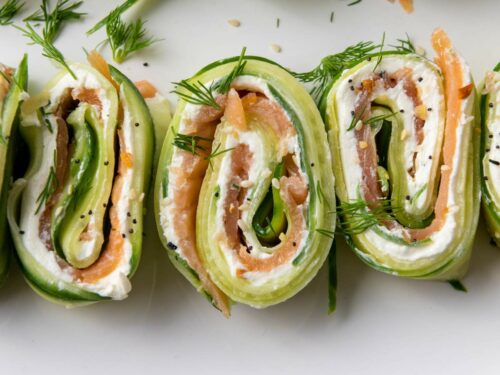 Creamy Cucumber Roll Ups Recipe