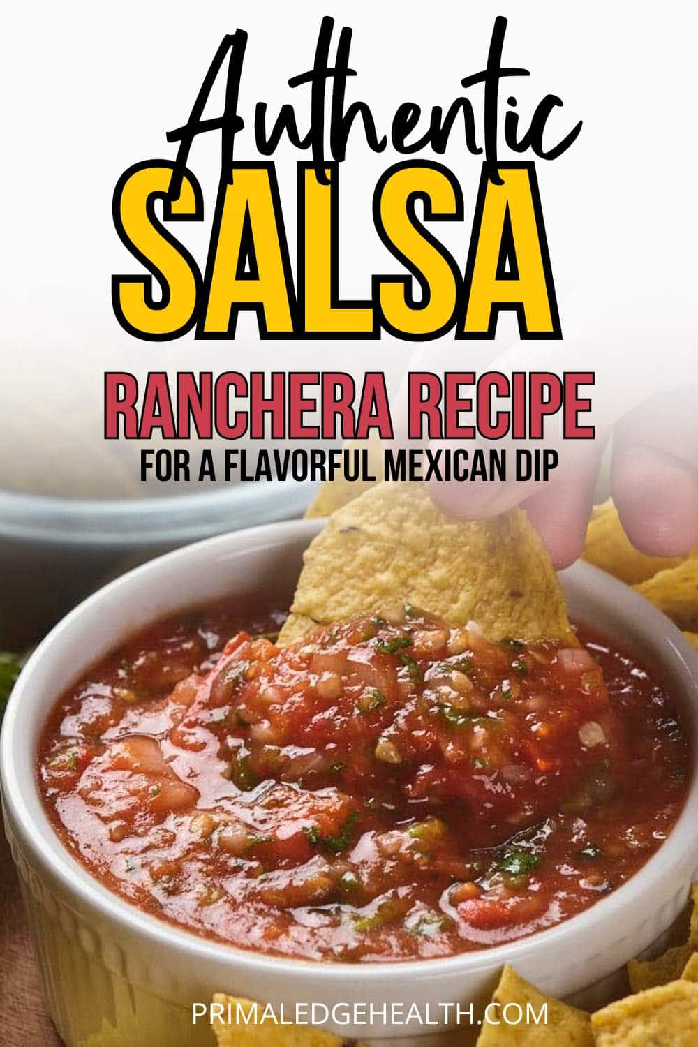 Homemade Salsa Ranchera Recipe