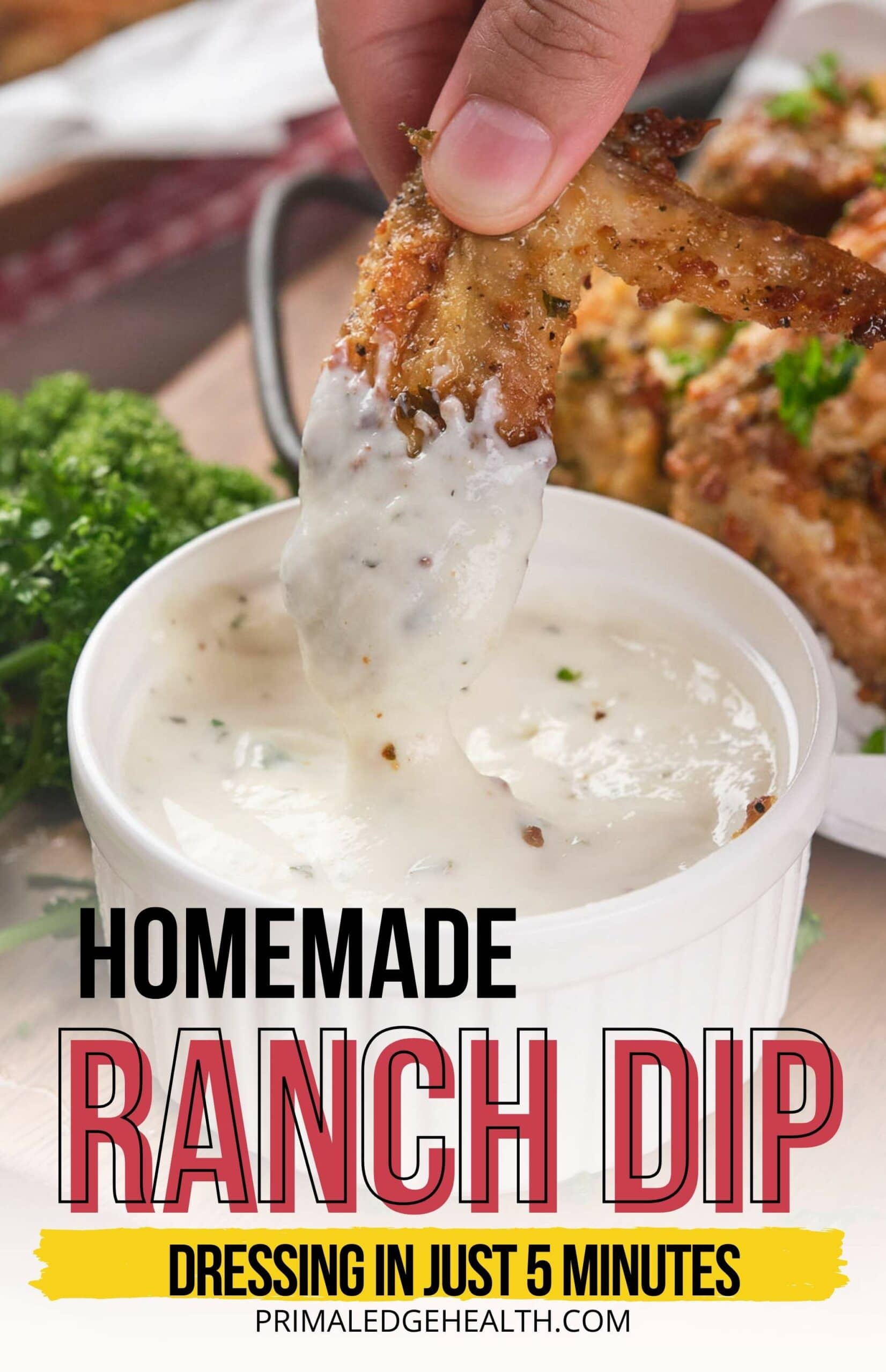 Easy 4-Ingredient Ranch Dip Recipe
