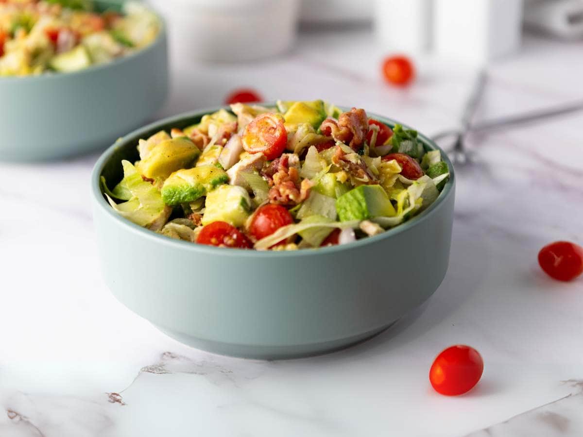 Easy Chopped Chicken Salad