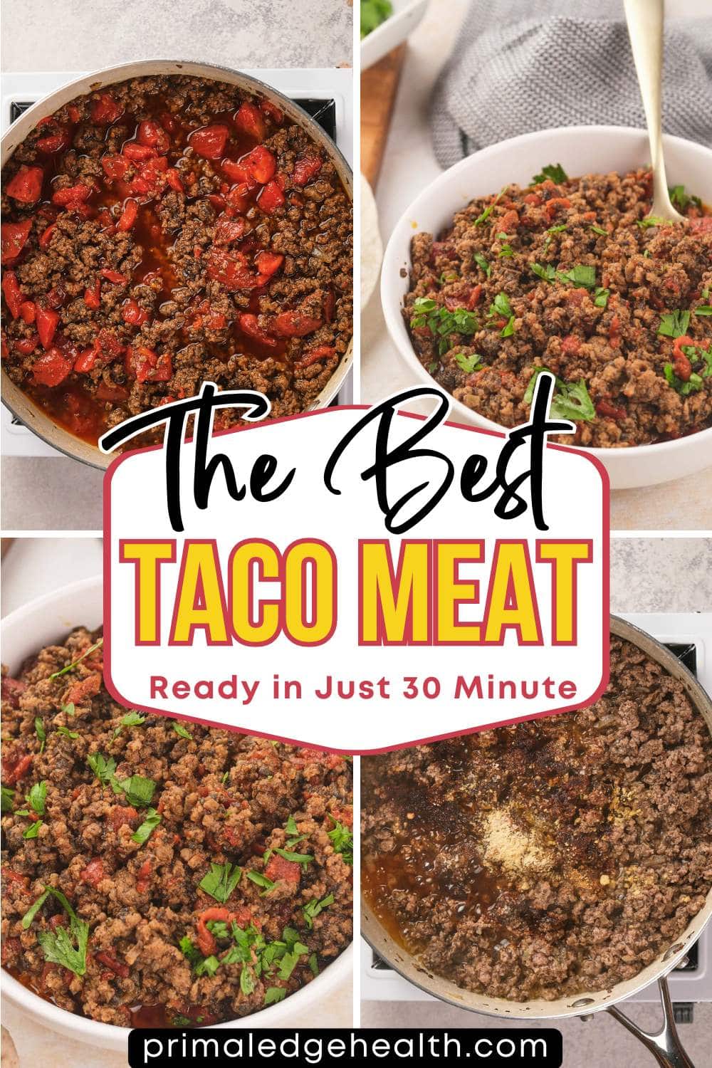 Easy Skillet Taco Meat
