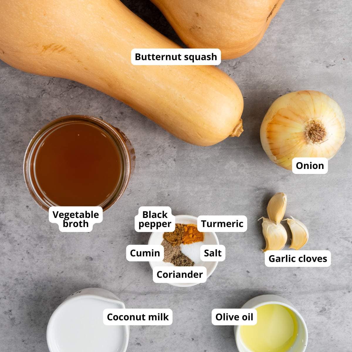Slow Cooker Butternut Squash Soup With Coconut Milk