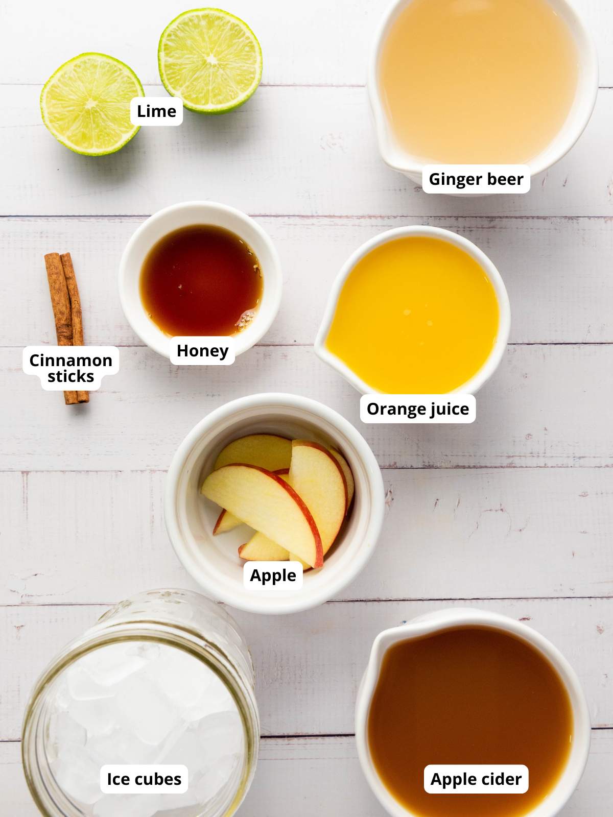 Sparkling Apple Cider Mocktail Recipe