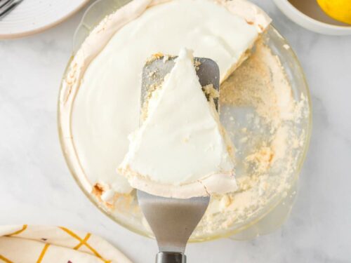 Light and Fluffy Lemon Angel Pie Recipe