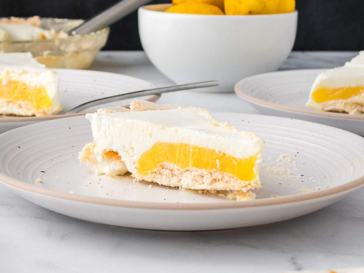 Light and Fluffy Lemon Angel Pie Recipe