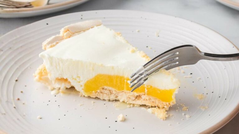 Light and Fluffy Lemon Angel Pie Recipe